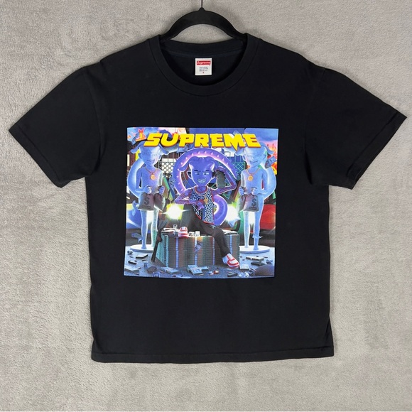 Supreme | Shirts | Supreme Richest Tee Shirt Mens Small Alien ...